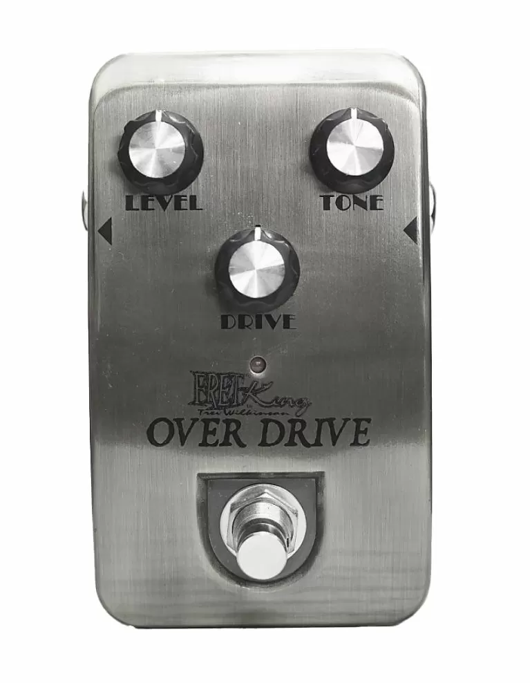 Fret-King Trev Wilkinson Overdrive Pedal | Boutique Valve-Style Drive FX